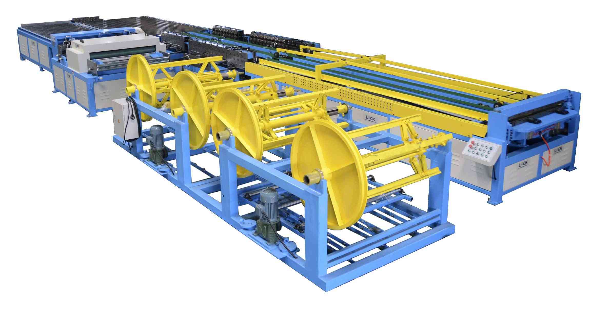 HVAC Duct Machine Line,Fire Damper Machine | Lockforming.com