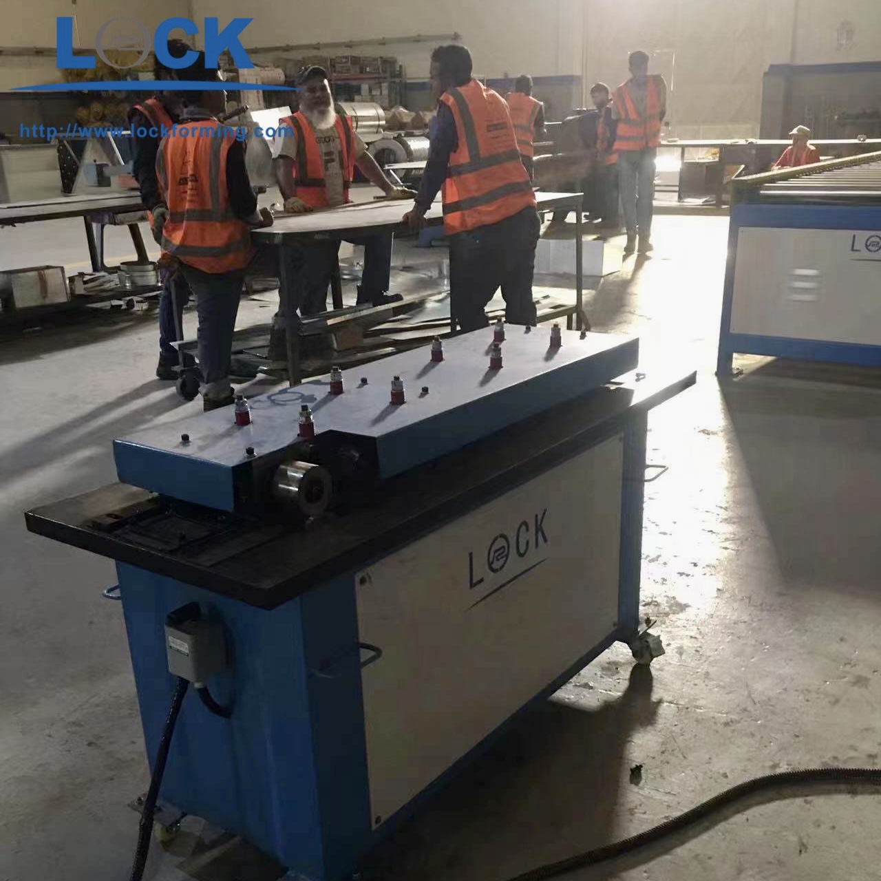 HVAC Duct Machine Line,Fire Damper Machine | Lockforming.com